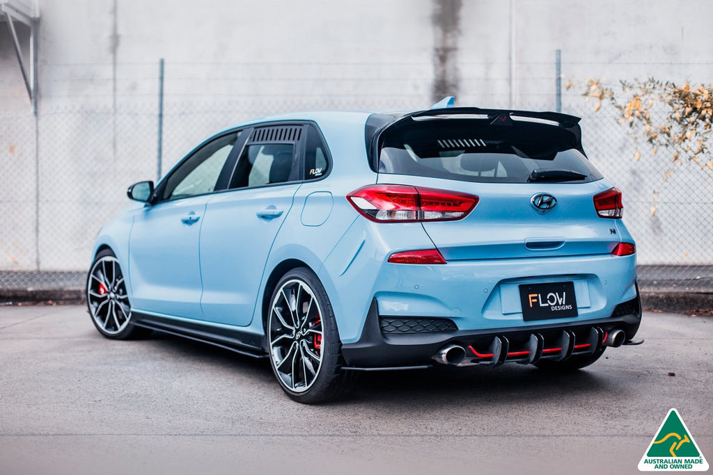 Hyundai i30N (2017-2021) Hatch PD Rear Spoiler Extension – Empire ...