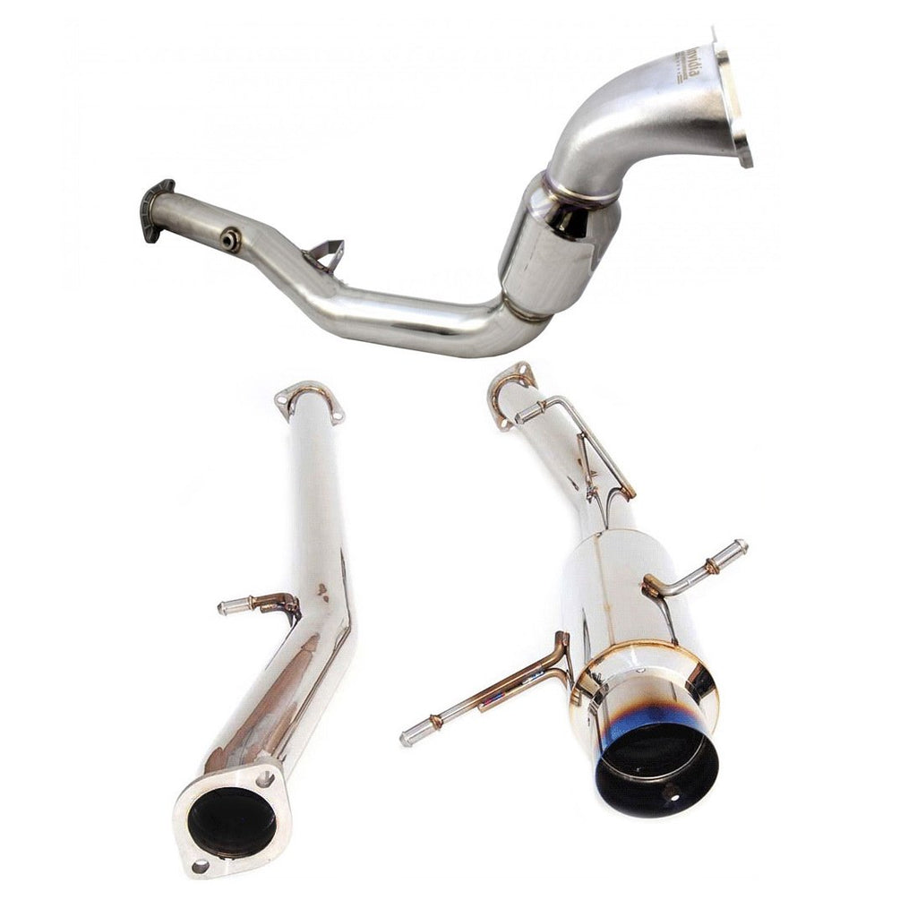 Subaru WRX & STI (2001-2007) Invidia N1 Turbo Back Exhaust Non Resonat ...
