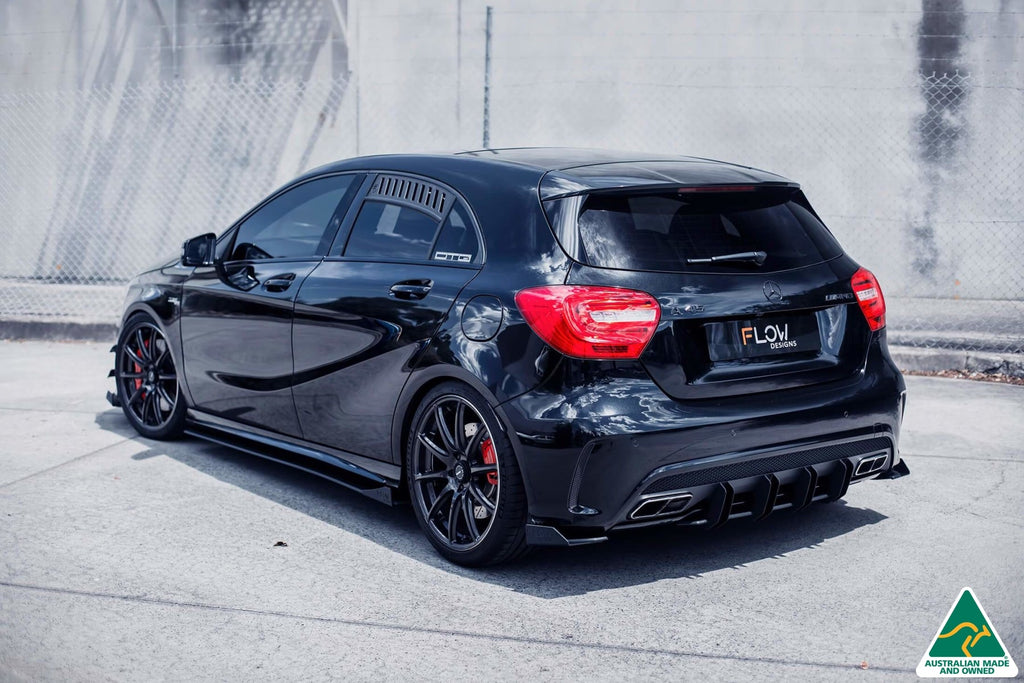 Mercedes-Benz A45 (2013-2018) AMG W176 (PFL) Rear Spat Winglets (Pair ...