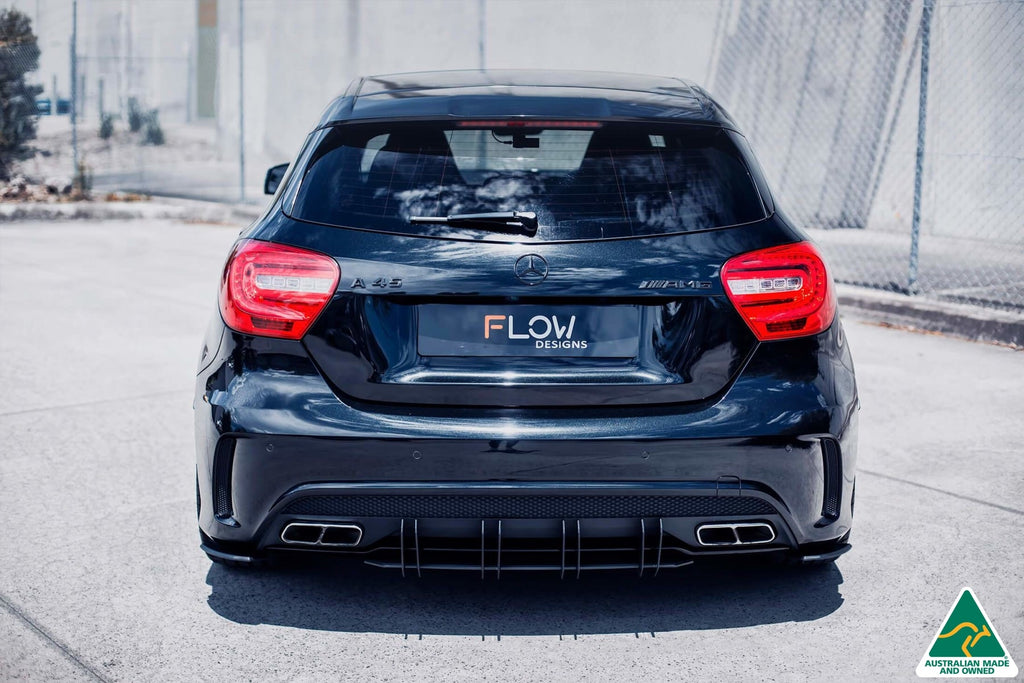 Mercedes-Benz A45 (2013-2018) AMG W176 (PFL) Flow-Lock Rear Diffuser ...